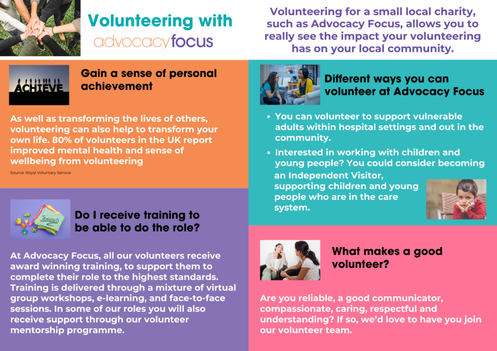 Volunteer - Advocacy Focus